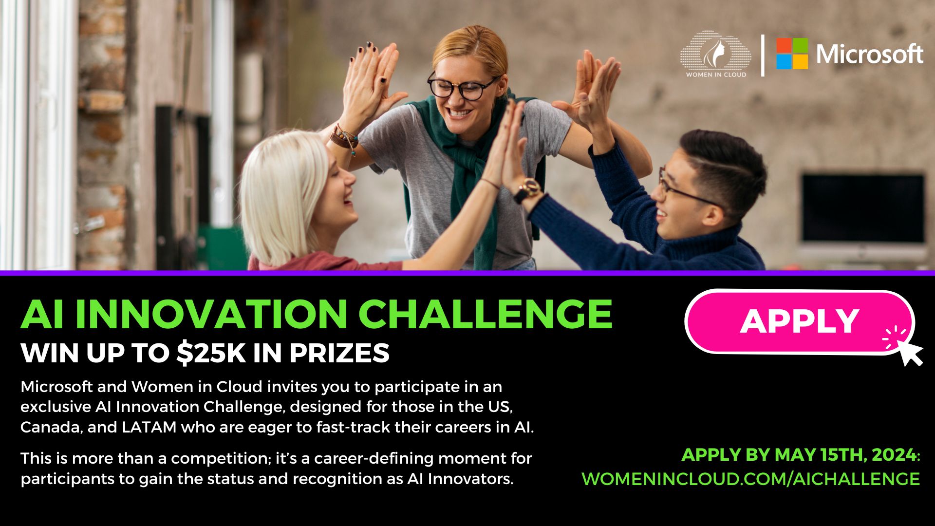 Win Up To $25K in Prizes with AI Innovation Challenge. Presented by ...